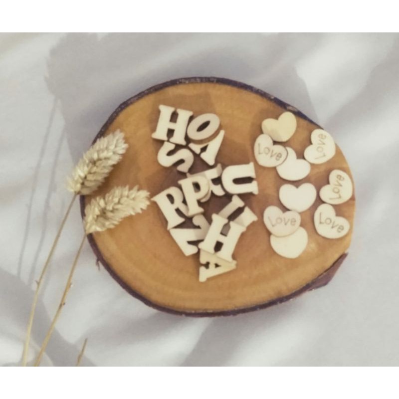 Jual inisial kayu angka | Shopee Indonesia