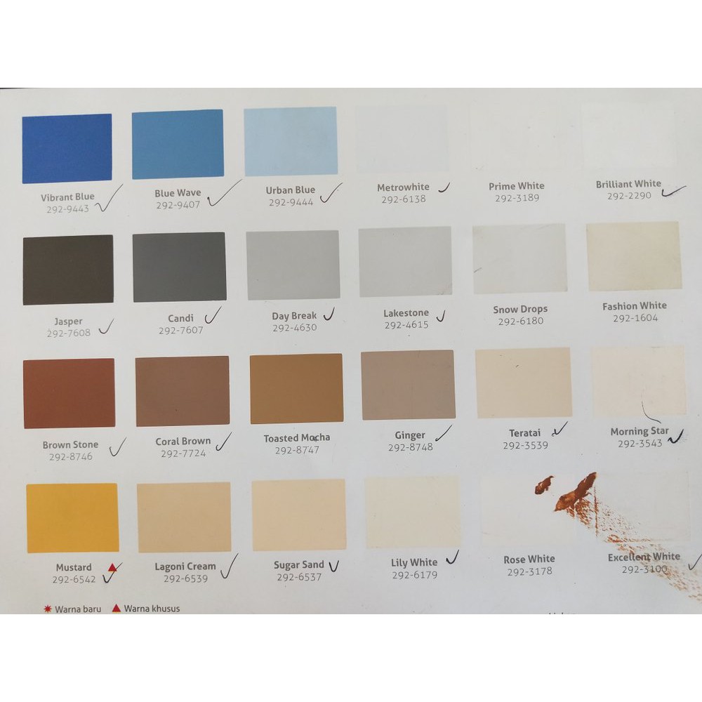 Jual Cat Tembok Danashield Dana Paint Warna Biasa Khusus Gosend ...