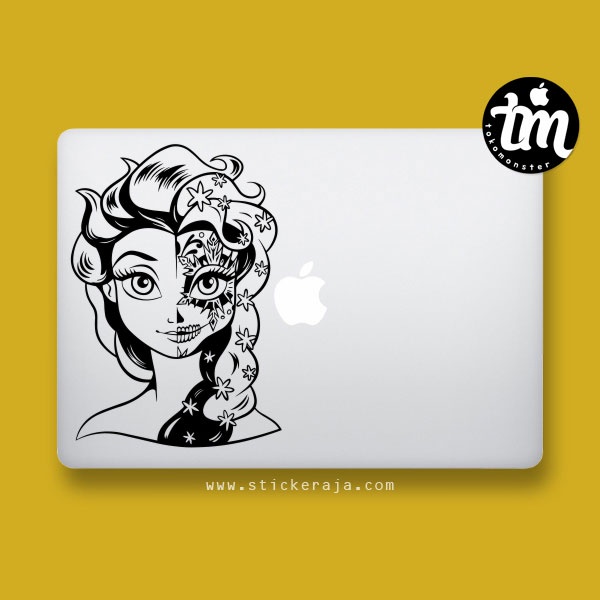 Jual Stiker Laptop MacBook Asus Acer Dell Lenovo - Sticker Elsa Frozen ...
