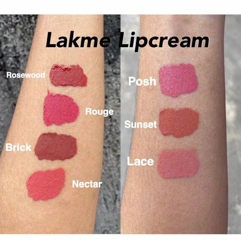 Jual LAKME LIPCREAM plus BOX ORIGINAL 100% | Shopee Indonesia