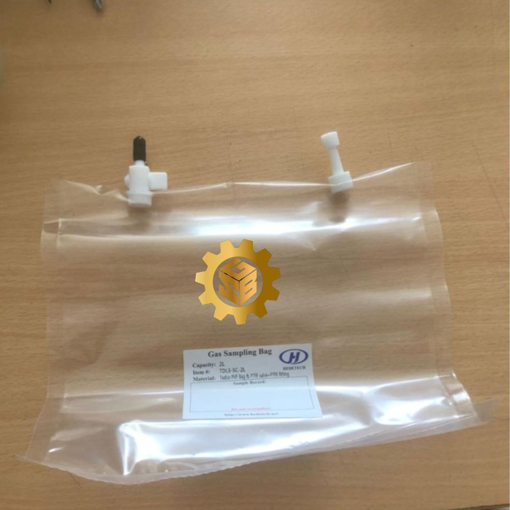 Jual Tedlar Bag 2L Model 2 Tube | Shopee Indonesia