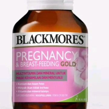 Jual Blackmores Pregnancy & Breastfeeding Gold 60 Kapsul | Shopee Indonesia