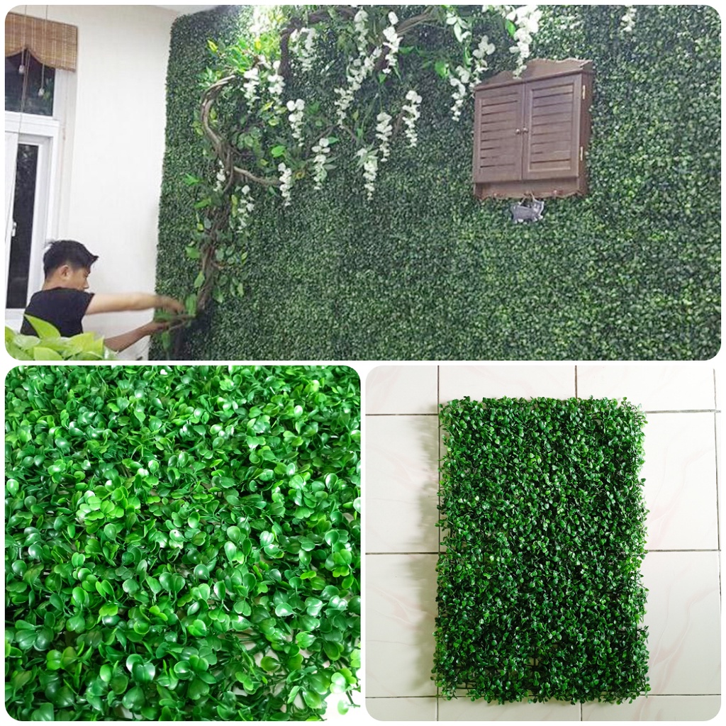 Jual Rumput Plastik Artificial 60x40cm Hiasan Dinding Dekorasi Taman ...
