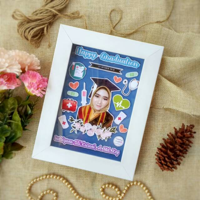 Jual [Custom] Pop Up Frame 5R hadiah unik wisuda/nikah/ultah ...