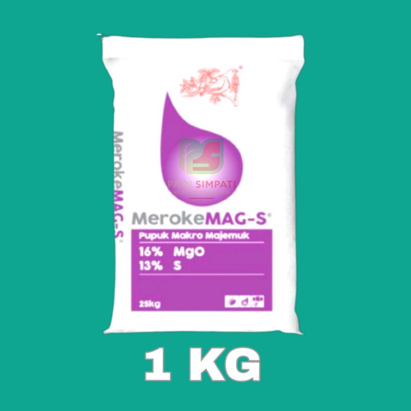 Jual PUPUK MAG-S MAGS 1 KG MAGNESIUM SULFAT ORIGINAL PACK MEROKE ...