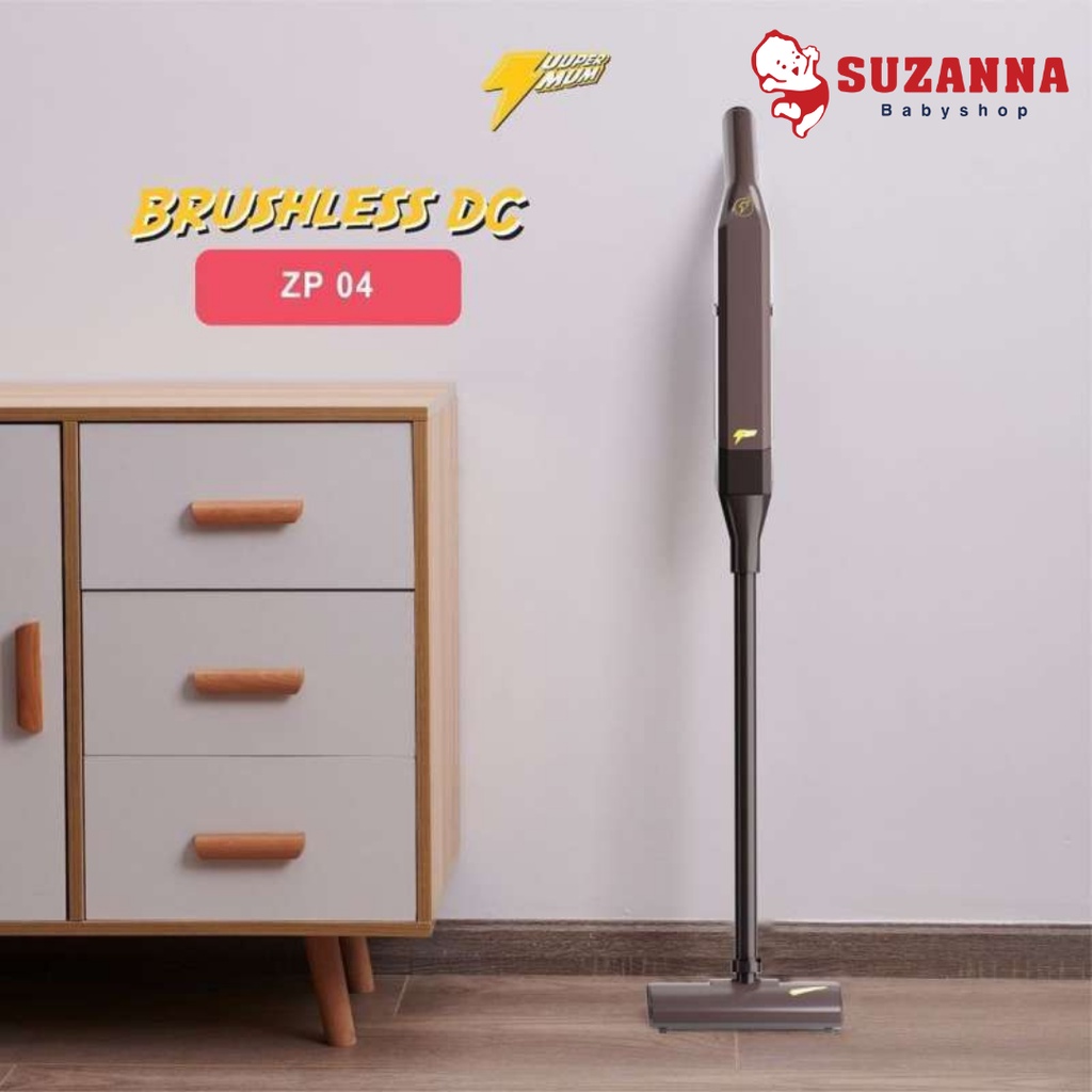 Jual ZuuperMum ZP-04 Dust Buster Cordless Stick Vacuum Cleaner ...