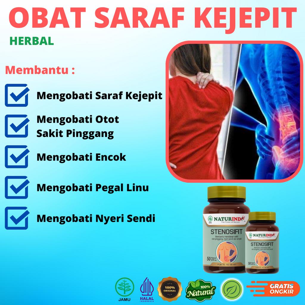 Jual Obat Sakit Pinggang Saraf Kejepit Kaki Syaraf Terjepit Bokong Sampai Kaki Kesemutan Sulit ...