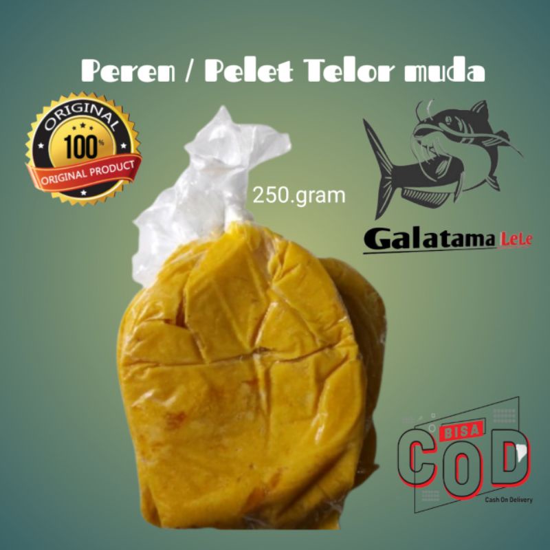 Jual Peren/Pelet Telor Muda Umpan Galatama Lele | Shopee Indonesia