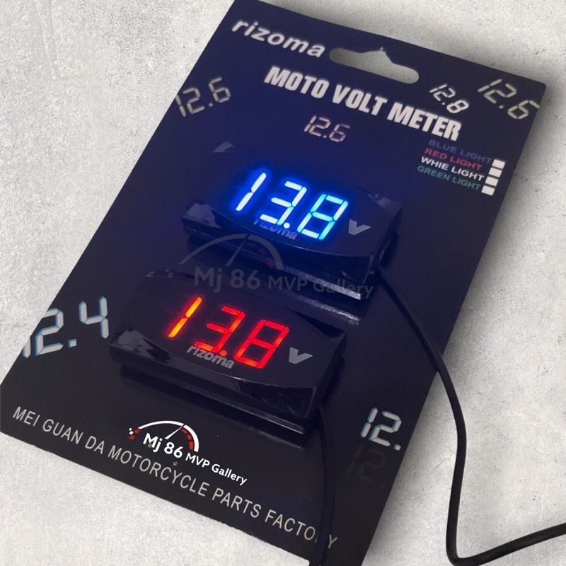 Jual Volt Meter Motor Volt Meter Aki Digital Alat Pengukur Aki Motor-DVS | Shopee Indonesia