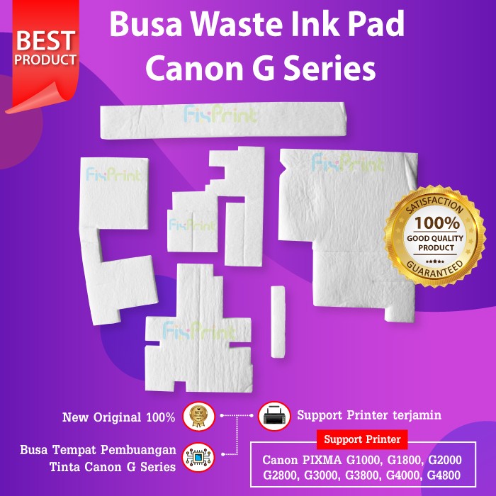 Jual Busa Ink Pad Canon G1000 G2000 G3000 G4000 G1010 G2010 G3010 G4010 ...