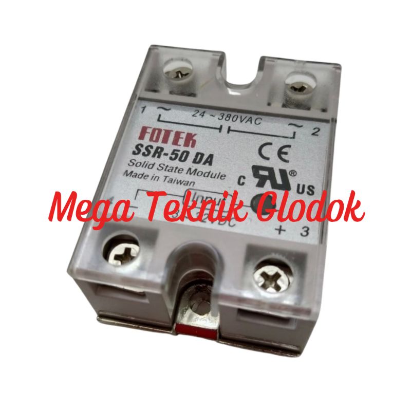 Jual Fotek SSR-50DA SSR 50 DA SSR50 Relay | Shopee Indonesia