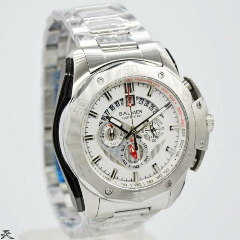Jual BALMER B.7993 Jam Tangan Pria Chronograph Balmer Sapphire Original ...