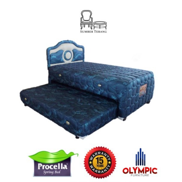 Jual Kasur Springbed Sorong Procella ukuran 120x200 / Kasur Murah ...