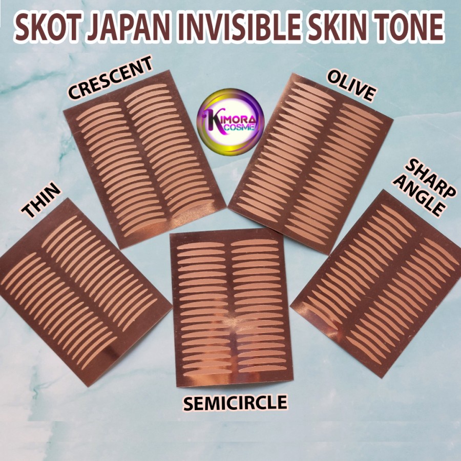 Jual Eyelid Tape Japan Invisible Skin Tone Texture/Scot Mata/Skot Mata ...