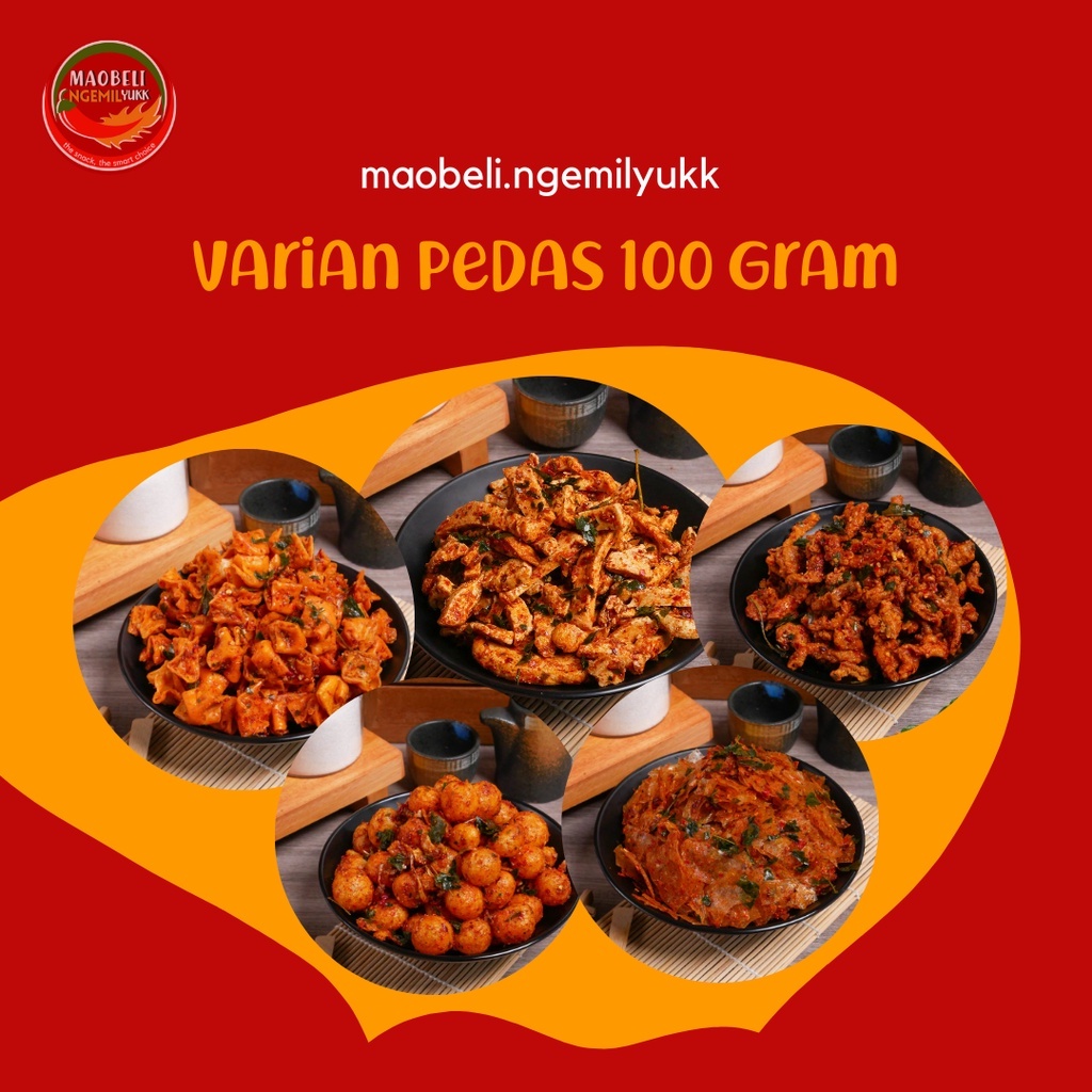 Jual CAMILAN PEDAS 100 GRAM RENYAH ENAK CABE ASLI MURAH GRATIS ONGKIR ...