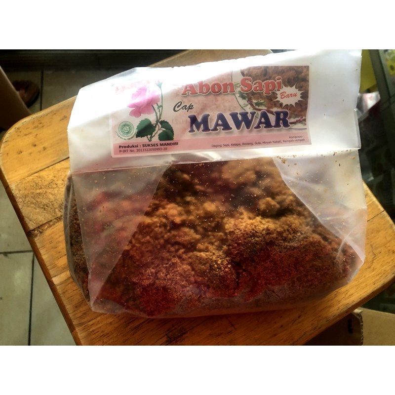 Jual Cap Mawar Abon Sapi 1kg | Shopee Indonesia