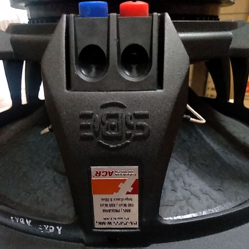 Jual SPEAKER ACR FABULOUS 15" PA-75155 W-MK1 FAB WOOFER 800 Watt ...