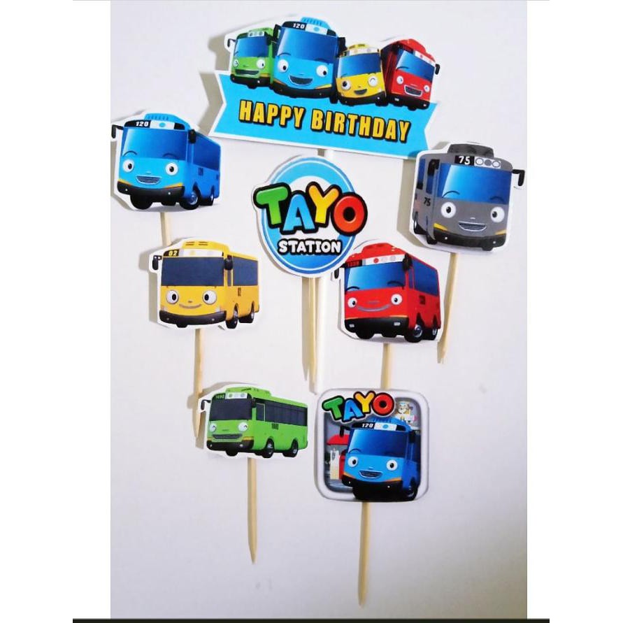 Jual Cake Topper Tayo | Shopee Indonesia