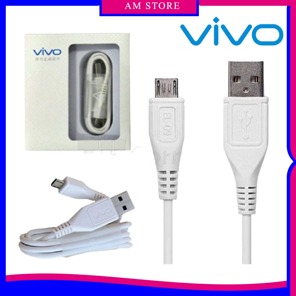 Jual Kabel Data Vivo Fast Charging Micro USB / Kabel Charger Vivo For ...