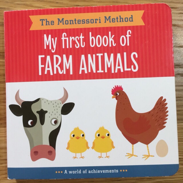 Jual Montessori Method: My first book of Farm Animals | Shopee Indonesia
