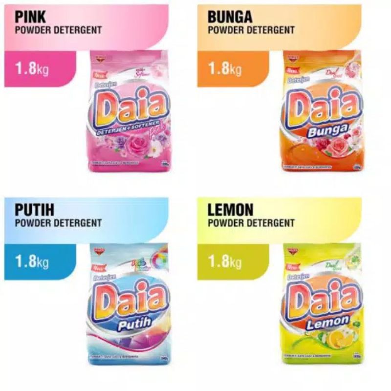 Jual Daia deterjen/ softener 1.6kg | Shopee Indonesia