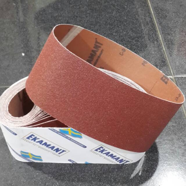 Jual Amplas Belt Sander 100 x 610 mm Grit 60 Ekamant Swedia | Shopee ...