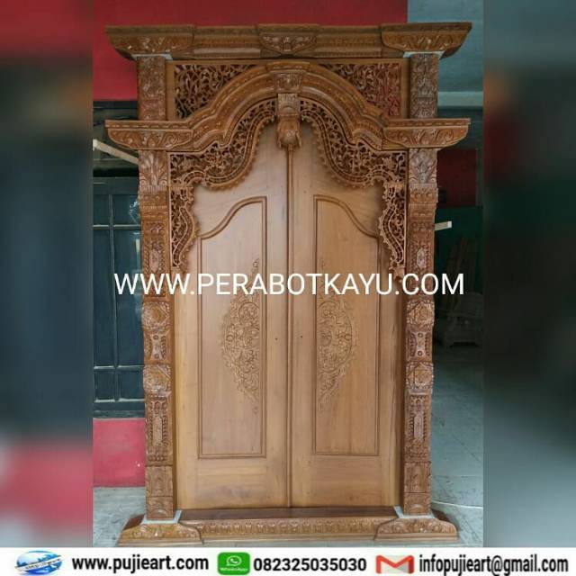 Jual Pintu Gebyok Jepara / Pintu Gebyok Kudus an / Pintu Gebyok Jawa ...