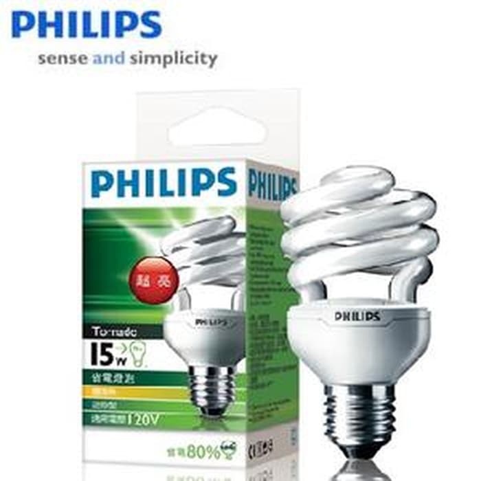 Jual PHILIPS Lampu Tornado Spiral 15W 15watt 15 watt | Shopee Indonesia