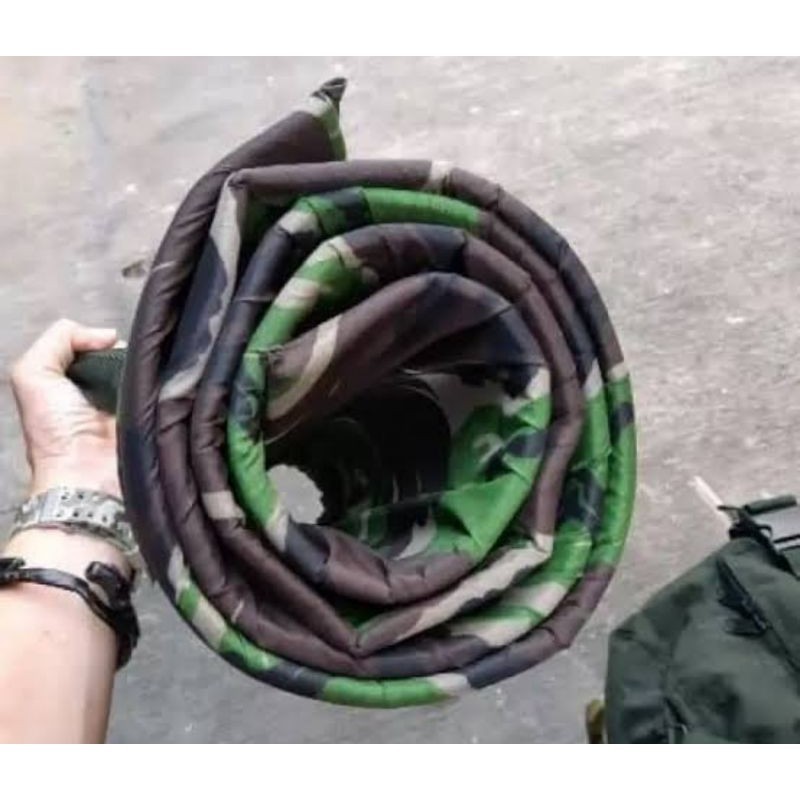 Jual matras loreng tni jatah yoga camping outdoor survival | Shopee ...