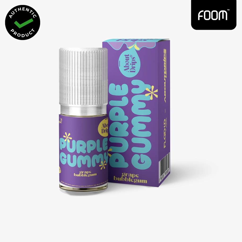 Jual Liquid Salt Nicotine FOOM BUBBLE GUM SERIES 30 mg / 30 mL | Shopee ...