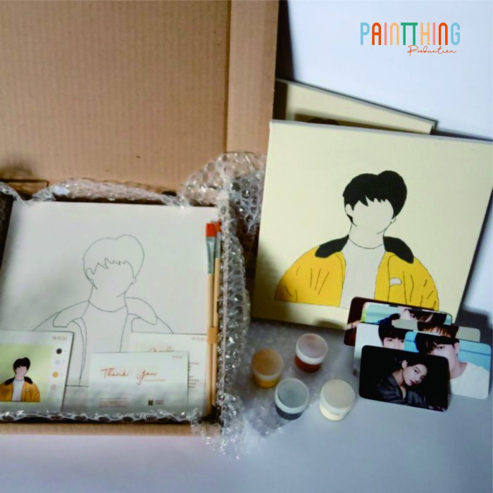 Jual SET-ART- PAINT BY NUMBER BTS TERLENGKAP DAN MURAH | FREE STICKER ...
