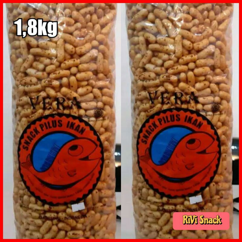 Jual SNACK MURAH 2KG / PILUS RUJAK / PILUS IKAN | Shopee Indonesia