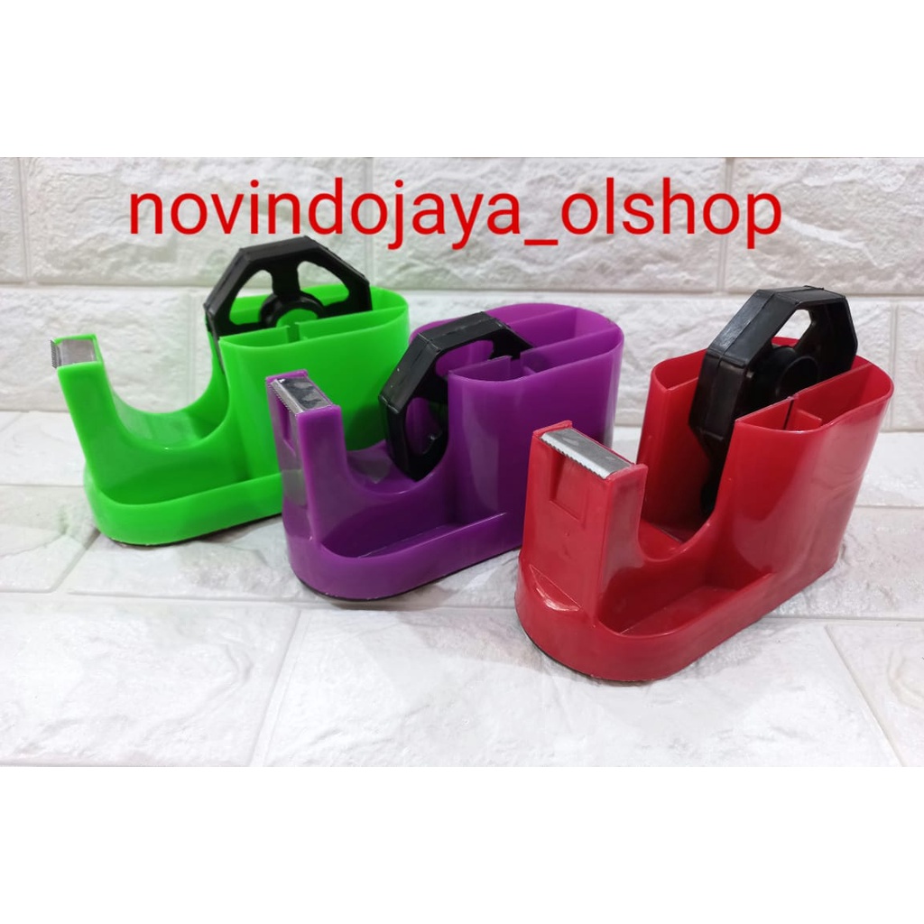 Jual TAPE DISPENSER TD 805 TOPLA - TEMPAT SOLATIP | Shopee Indonesia