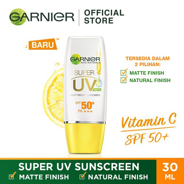Jual 30ml Garnier Sunscreen Light Complete Super UV Matte Natural ...