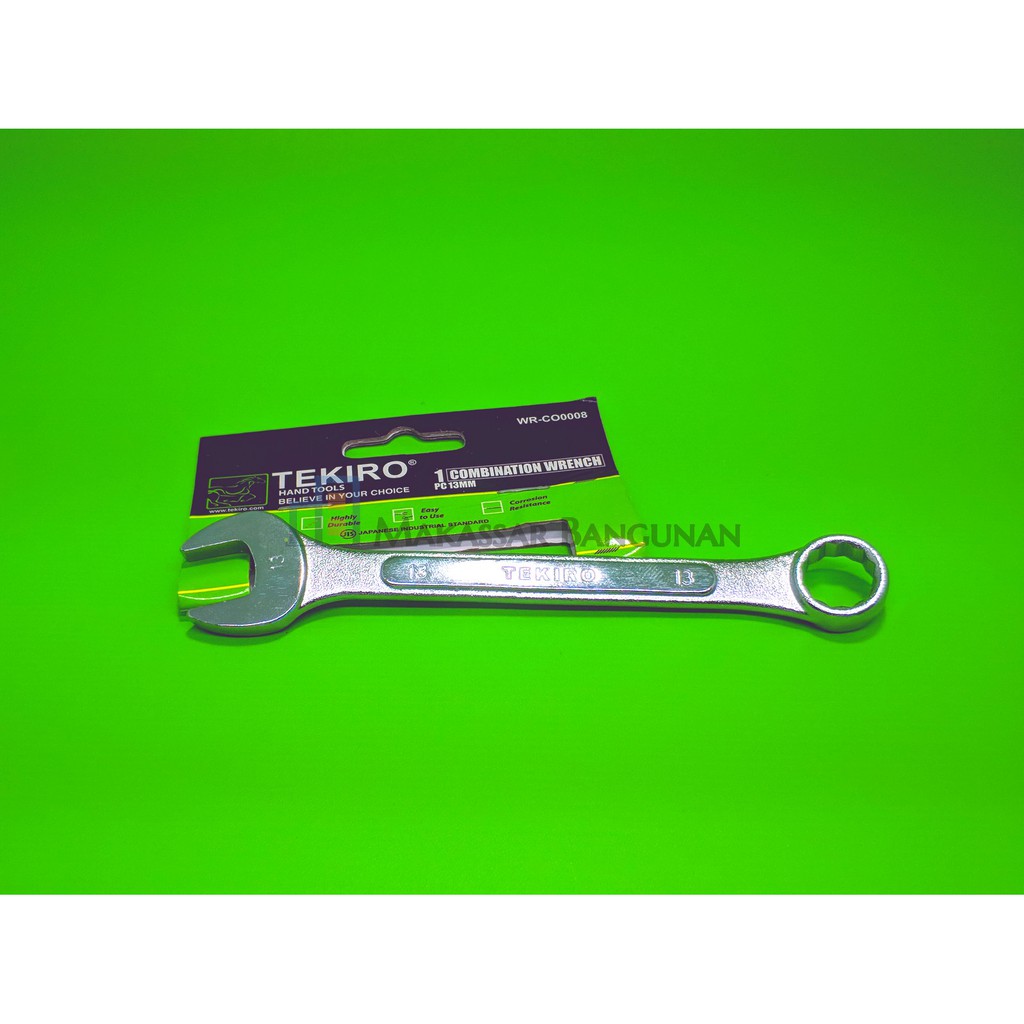 Jual TEKIRO Kunci Ring Pas 13 mm / Tools / Alat Perkakas | Shopee Indonesia
