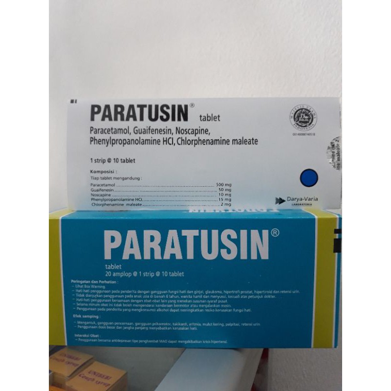 Jual Paratusin Strip isi 10 tablet - Obat batuk dan flu | Shopee Indonesia
