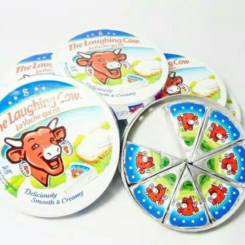 Jual the laughing cow cheese portion keju belcube bulat isi 8 BABY ...