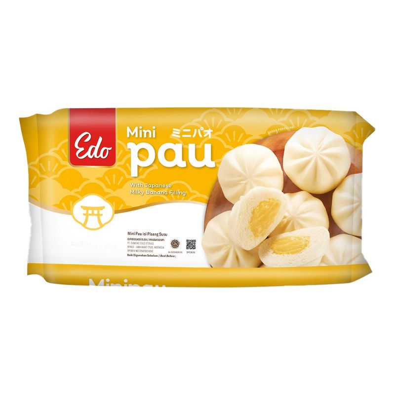Jual Edo Mini Pau / Bakpao Mini Rasa Cokelat, Keju, Kacang Merah ...