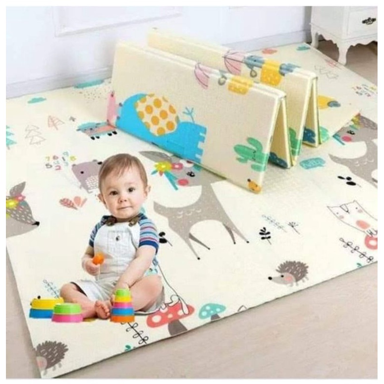 Jual Tikar Playmat Lipat Untuk Anak Bayi / Tikar Lipat Serbaguna Ukuran ...