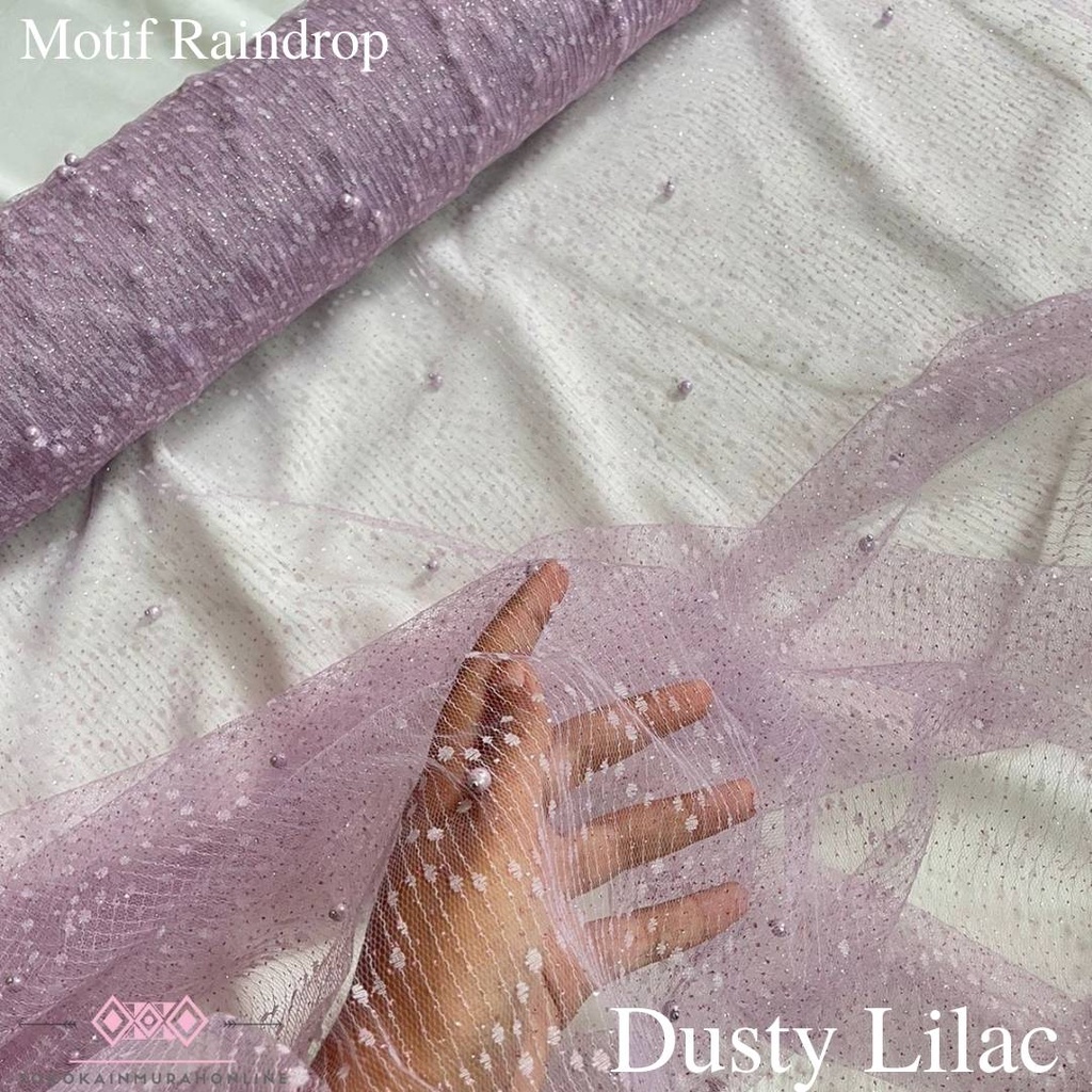 Jual Kain Soft Tulle Mutiara Pearl Bordir Glitter PANDORA PREMIUM SUPER ...