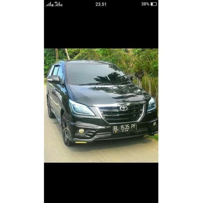 Jual bodykit toyota innova bodykit Toyota Innova GrT style bahan ...