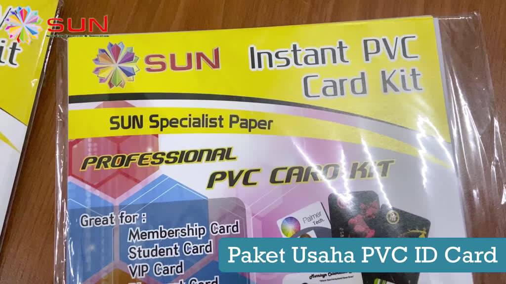 Jual Paket Usaha Cetak PVC ID Card Terdiri dari Mesin Laminating, Alat ...