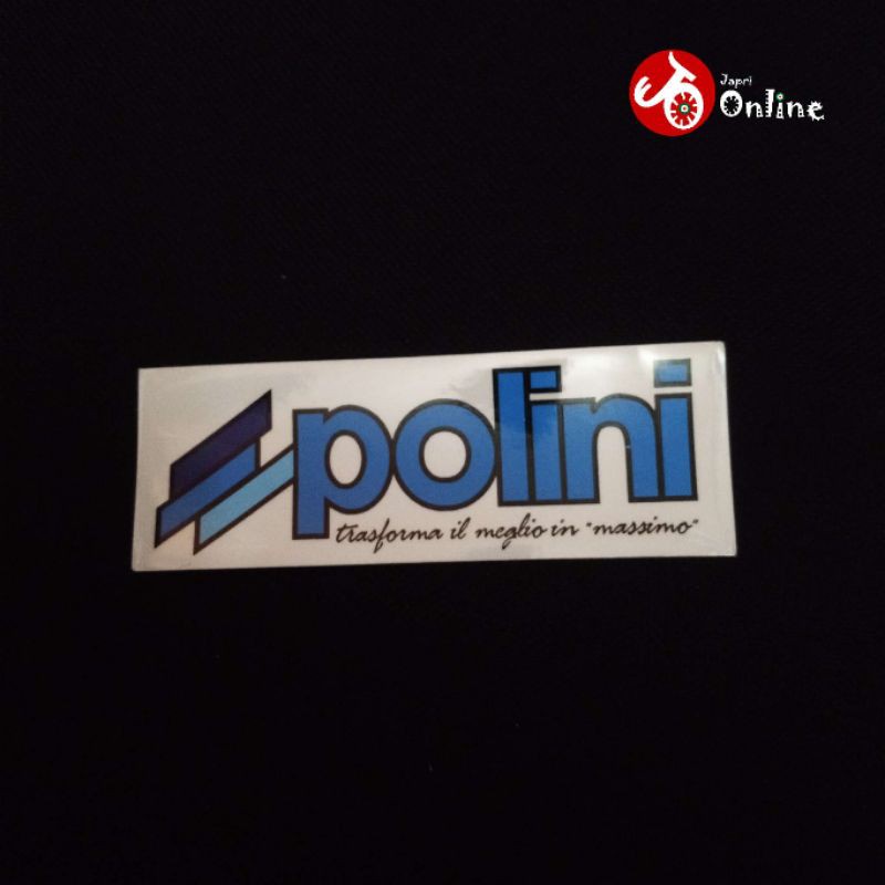 Jual Stiker Sticker Motor Vespa Polini 024 | Shopee Indonesia