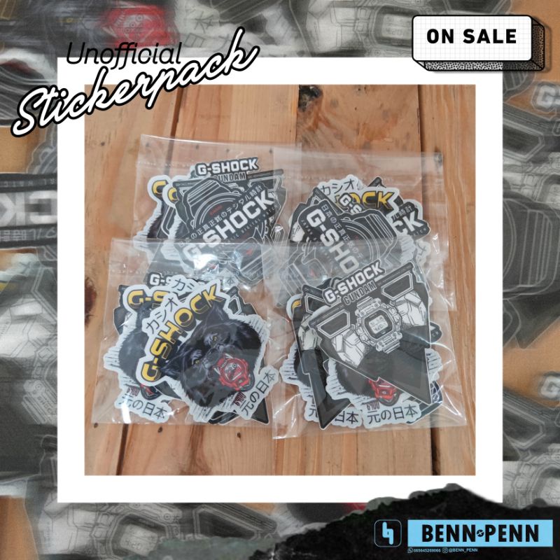 Jual STIKER / STICKER PACK G SHOCK UNOFFICIAL | Shopee Indonesia