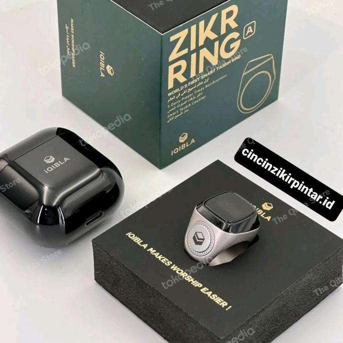 Jual iQibla Zikr1 Smart Ring Tasbih - Cincin Zikir Pintar (Alumunium ...