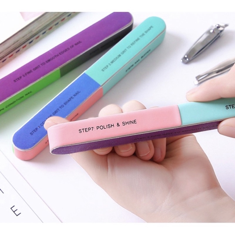 Jual Alat Amplas Kikir Kuku 7 in 1 / Pengikir Kuku Manicure Pedicure ...