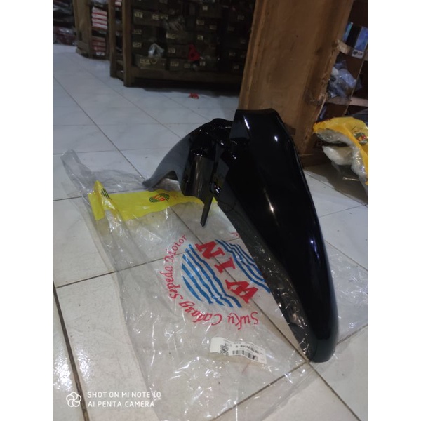 Jual Spakbor Depan Supra X Hitam Kualitas Original | Shopee Indonesia