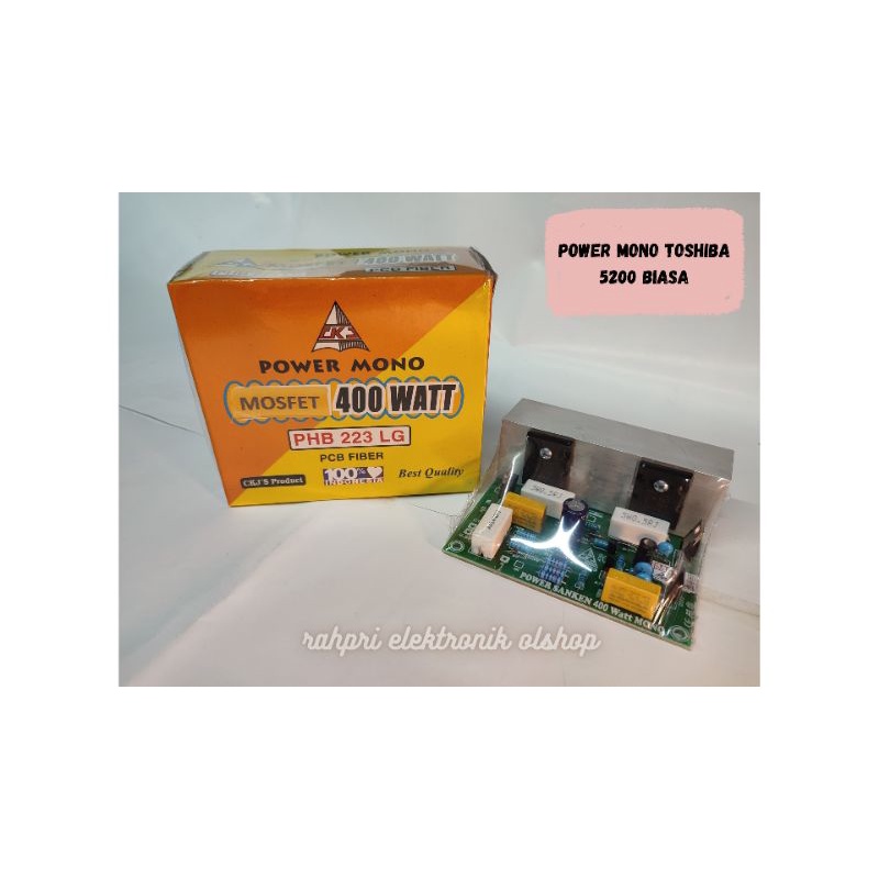 Jual power mono mosfet 400w | Shopee Indonesia