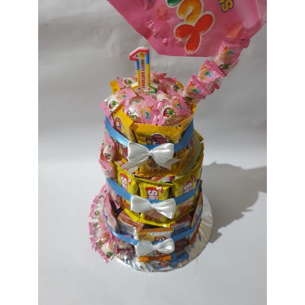 Jual Snack Tower / Kue ultah snack / snack ulang tahun / kue ulang ...