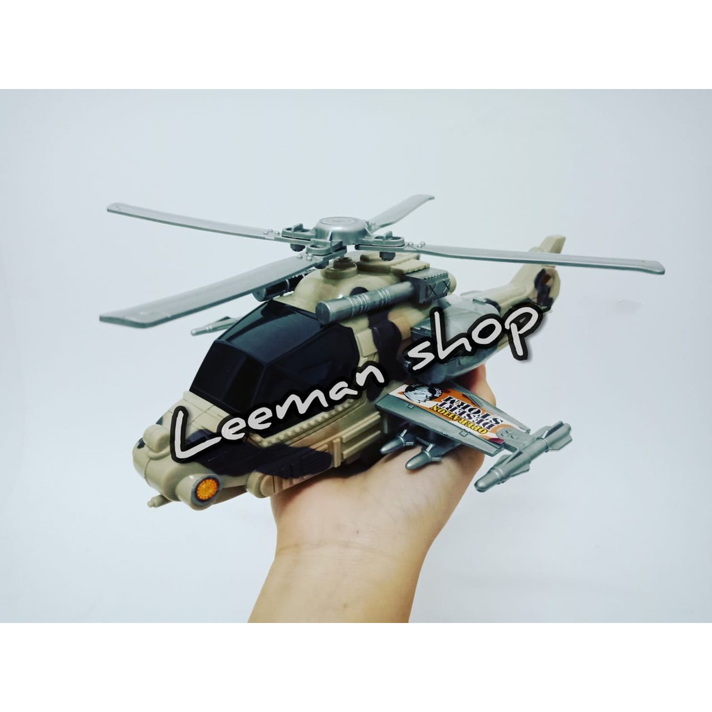 Jual MAINAN EDUKATIF HELIKOPTER ARMY KEREN | Shopee Indonesia